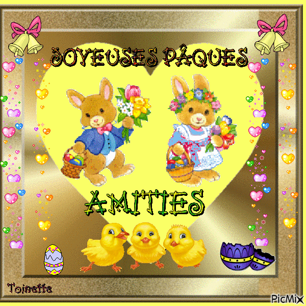 Kdo d'amitié pour Pâques